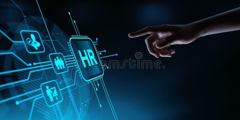 HR - Human Resources, Recruitment and Employment: the Hand Select an ...