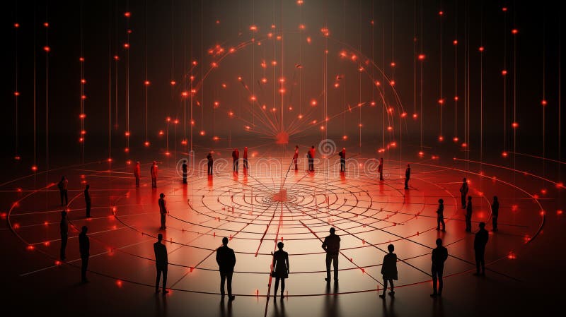 HR Insight: Navigating Excellence with Stick Figures Stock Image ...