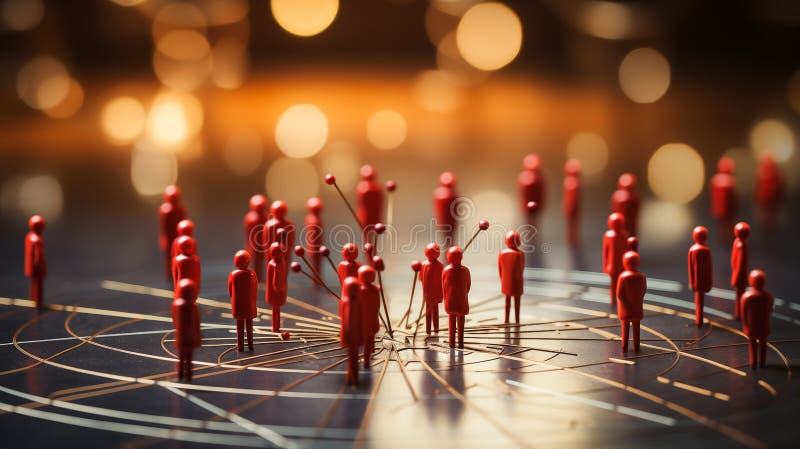 HR Insight: Navigating Excellence with Stick Figures Stock Image ...