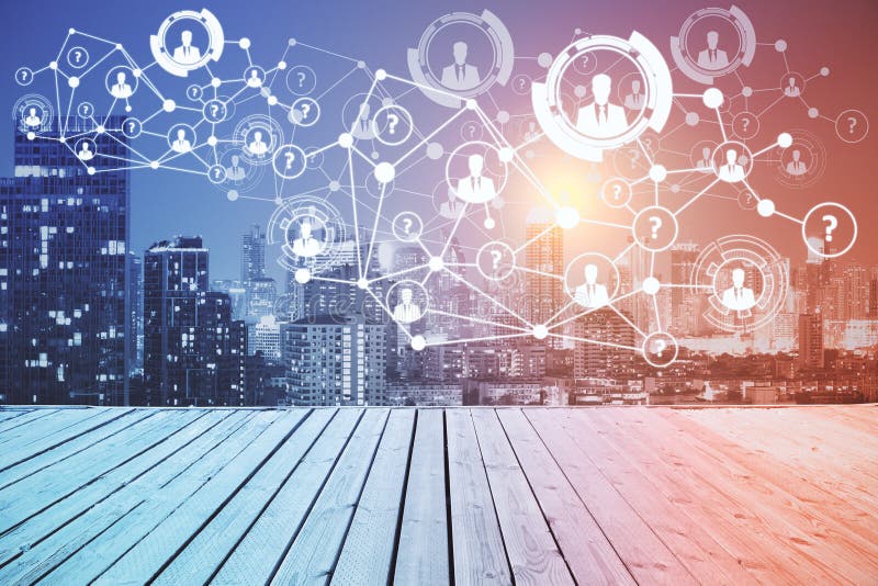 HR network stock illustration. Illustration of communication - 93783304