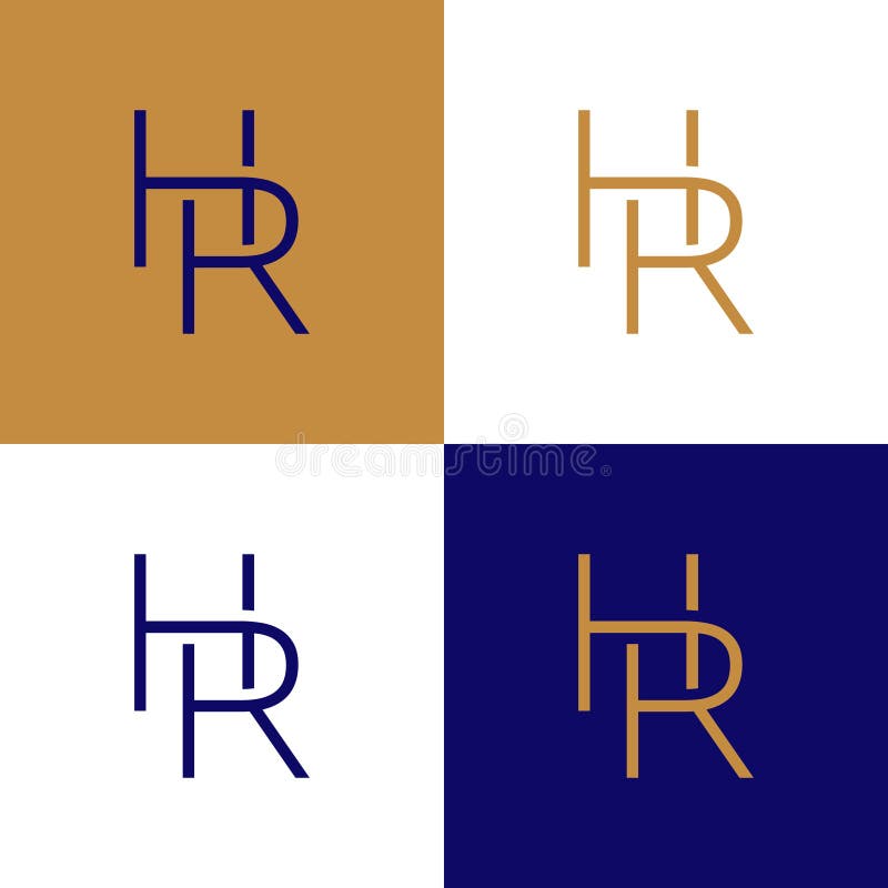 Rh Letter Logo Stock Illustrations – 1,319 Rh Letter Logo Stock ...