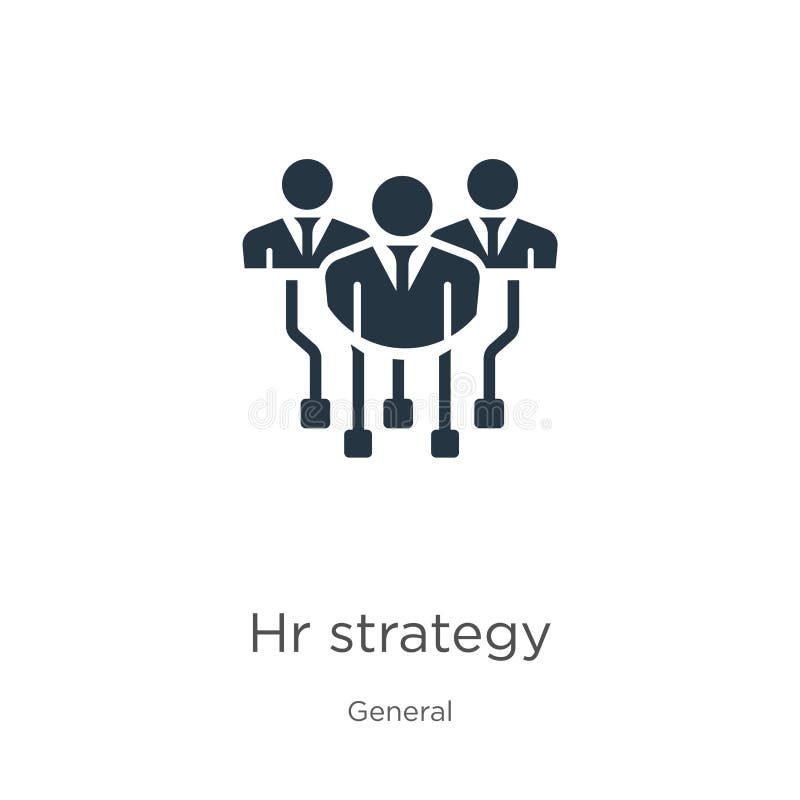 Hr Strategy Icon Vector. Trendy Flat Hr Strategy Icon from General ...