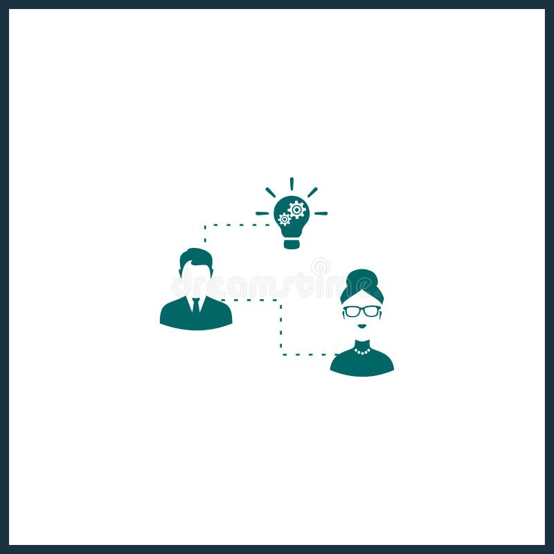 HR Strategy Vector Icon HR Strategy Simple Icon Stock Vector ...