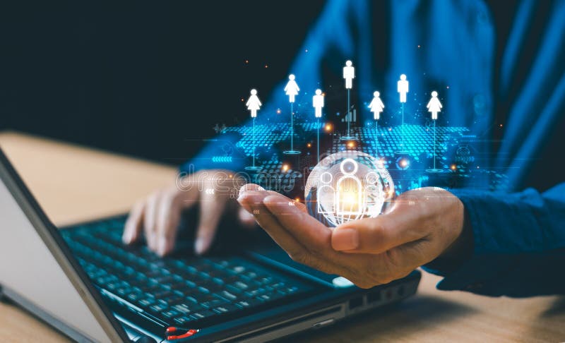 Hr Use a Computer Global Hiring Service, Customer Relationship ...