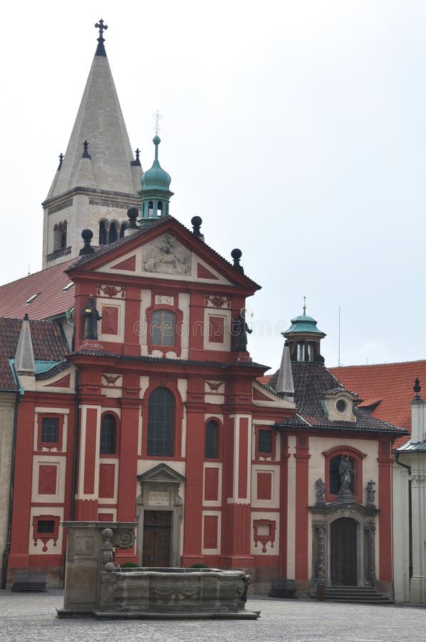 Hradcany Castle in Prague stock photo. Image of ancient - 29267172