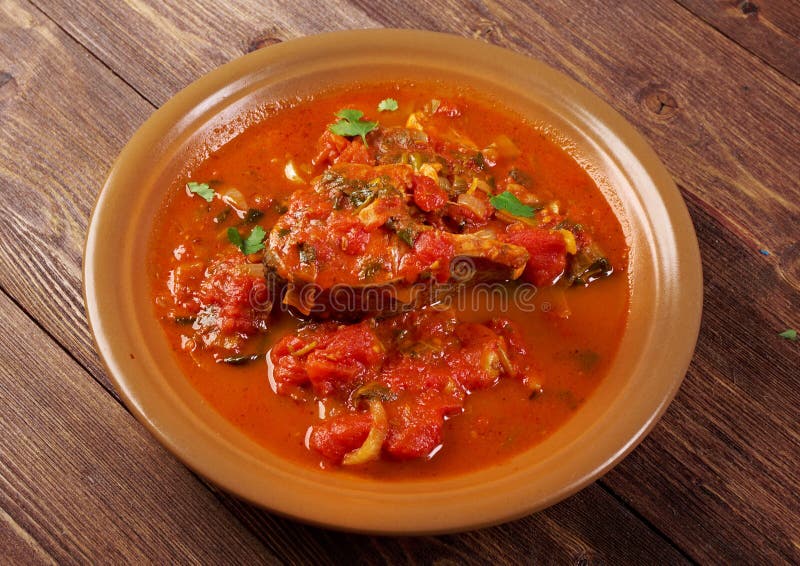 Hraime- Libyan Prepared Fish Stock Image - Image of freshwater ...