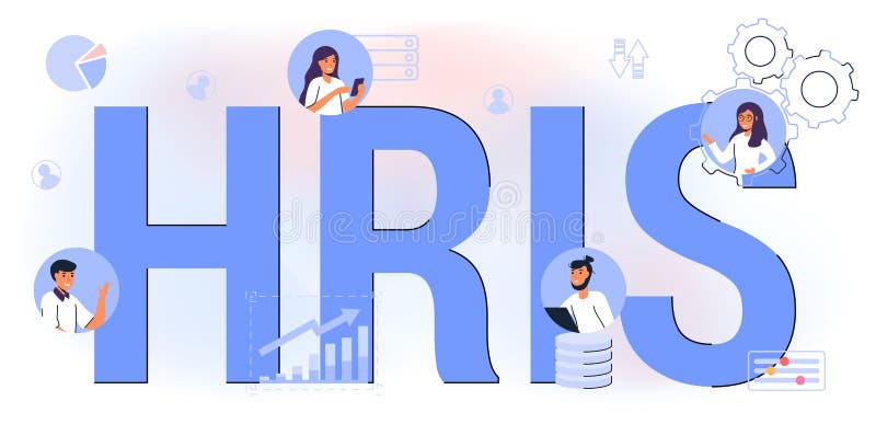 HRIS Human Resources Information System Acronym HR Web Business Stock ...