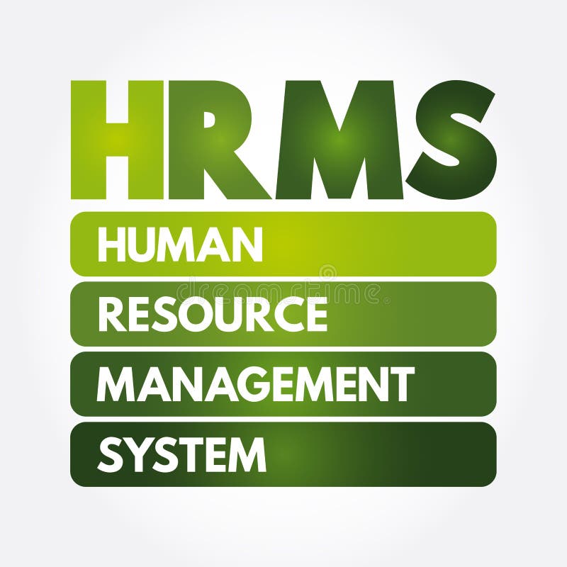 HRMS Human Resource Management System - Suite of Software Applications ...