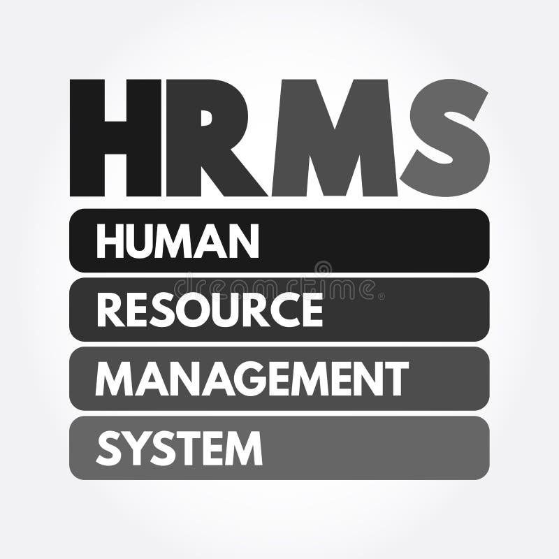 HRMS Human Resource Management System - Suite of Software Applications ...