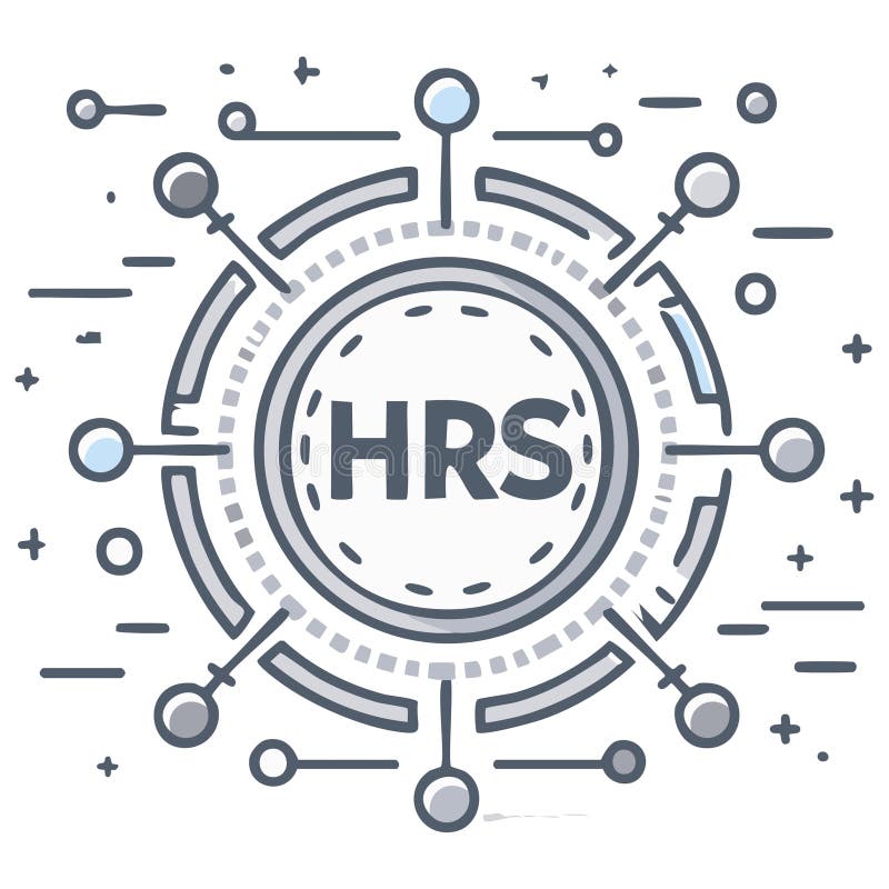 HRS Inside a Circuit Graphic Representing Connectivity and Data ...