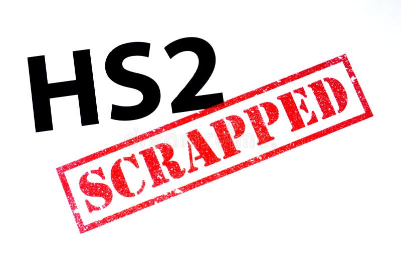 HS2 Scrapped stock illustration. Illustration of link - 180654197