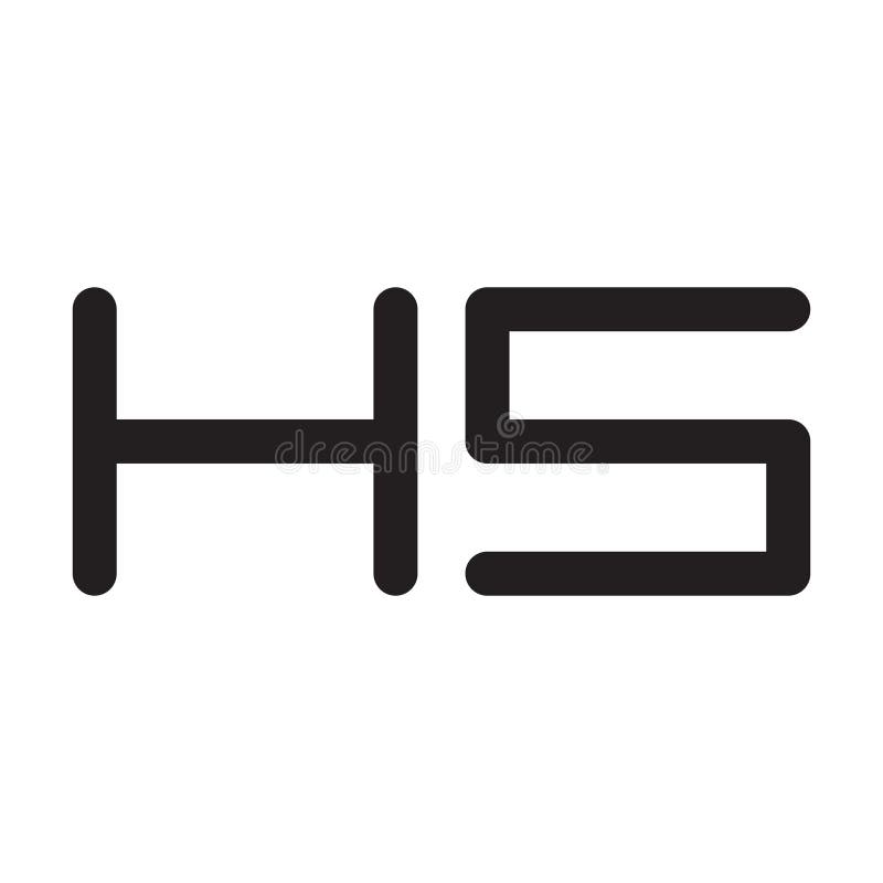 Hs Logo Icon Stock Illustrations – 1,408 Hs Logo Icon Stock ...