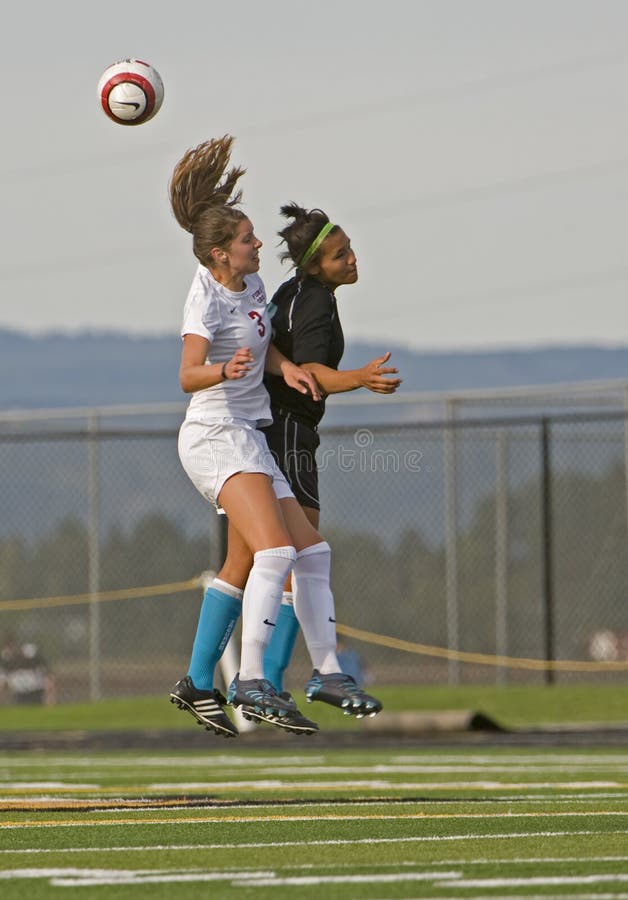 HS Soccer Jump ball editorial image. Image of junior - 11145700