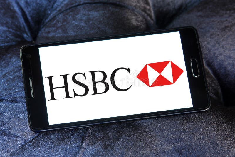HSBC bank logo editorial stock image. Image of citi, citibank - 97250834