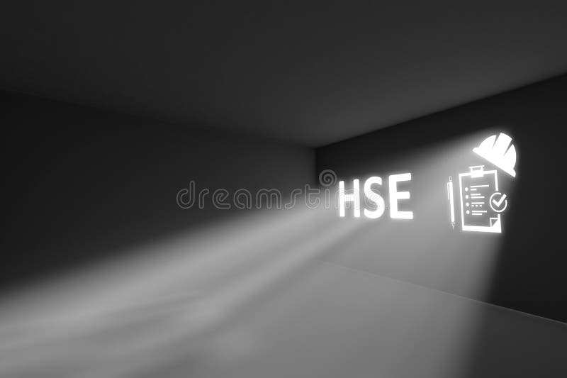 HSE Rays Volume Light Concept 3d Stock Illustration - Illustration of ...