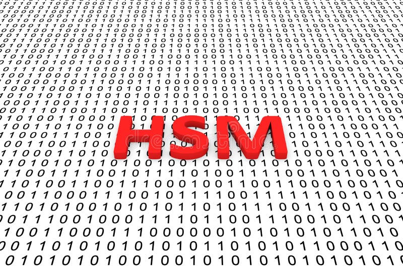 HSM stock illustration. Illustration of computer, signature - 97783928