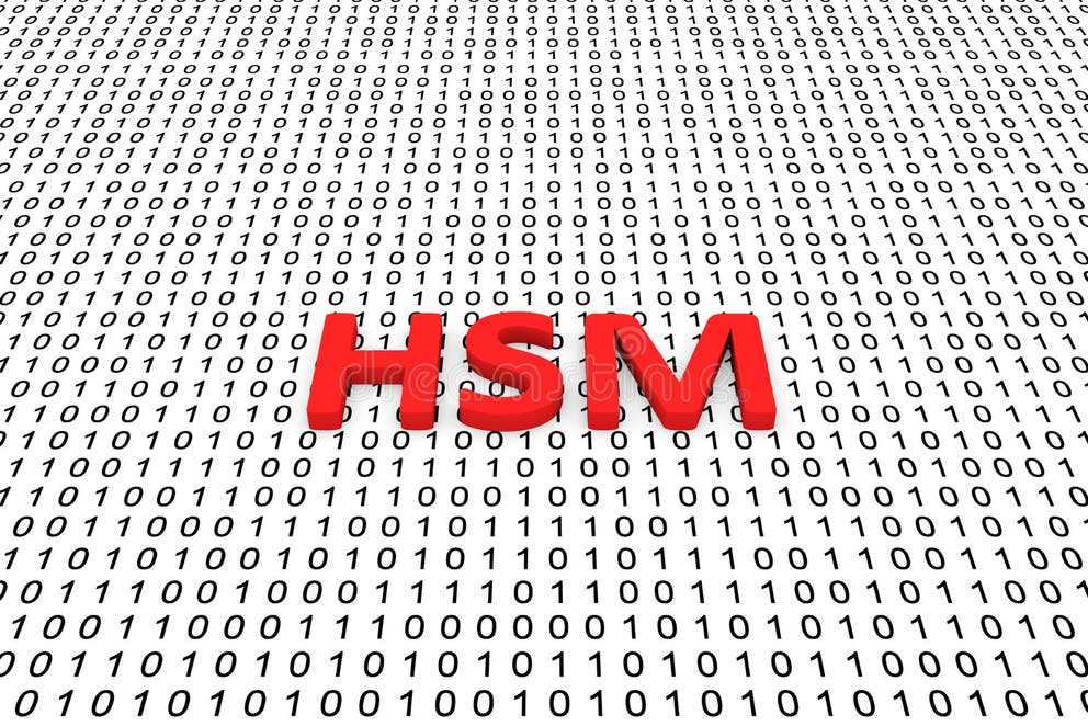 HSM stock illustration. Illustration of computer, signature - 97783928