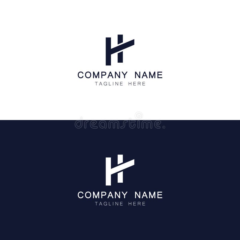 HT Letter Logo Design Vector Template. Alphabet Initial Letter HT Logo ...