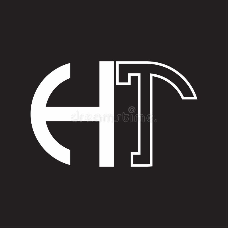 Ht Letter Logo Stock Illustrations – 1,054 Ht Letter Logo Stock ...