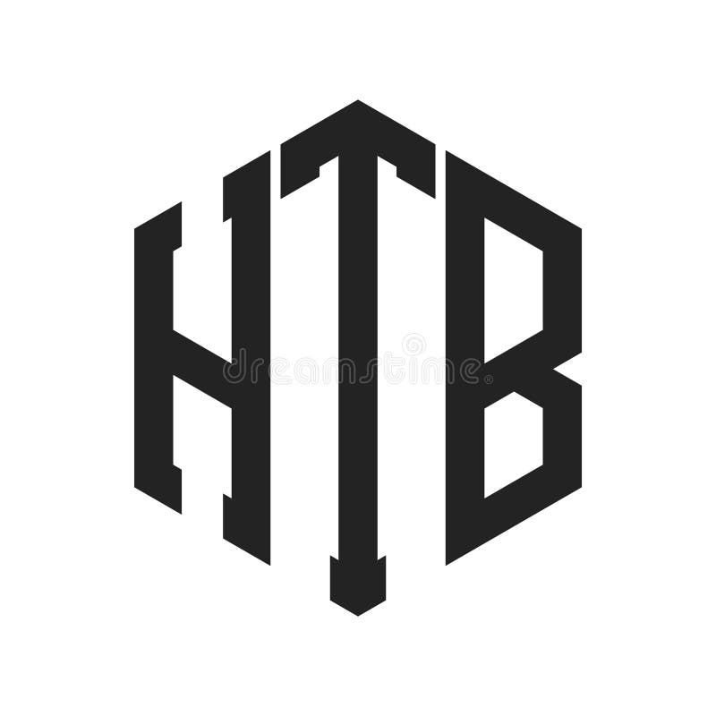 HTB Logo Design. Initial Letter HTB Monogram Logo Using Hexagon Shape ...