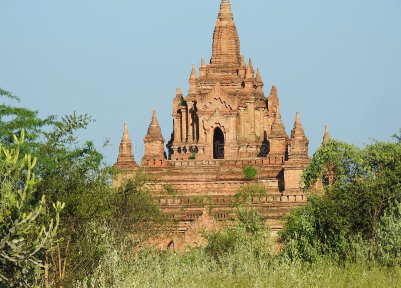 Htilominlo Temple, Bagan, Burma, Myanmar Stock Image - Image of ...