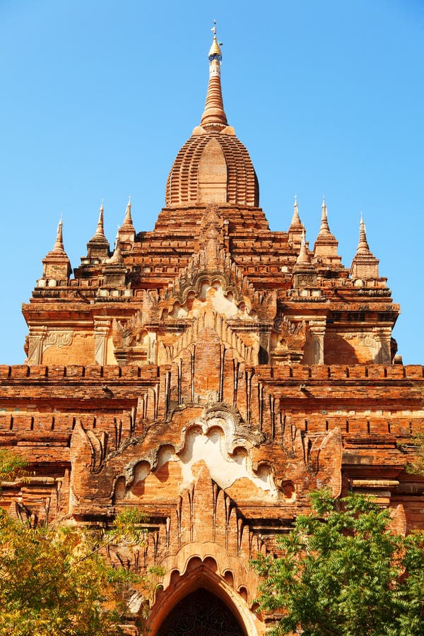 Htilominlo Temple, Bagan, Myanmar Stock Image - Image of temple ...