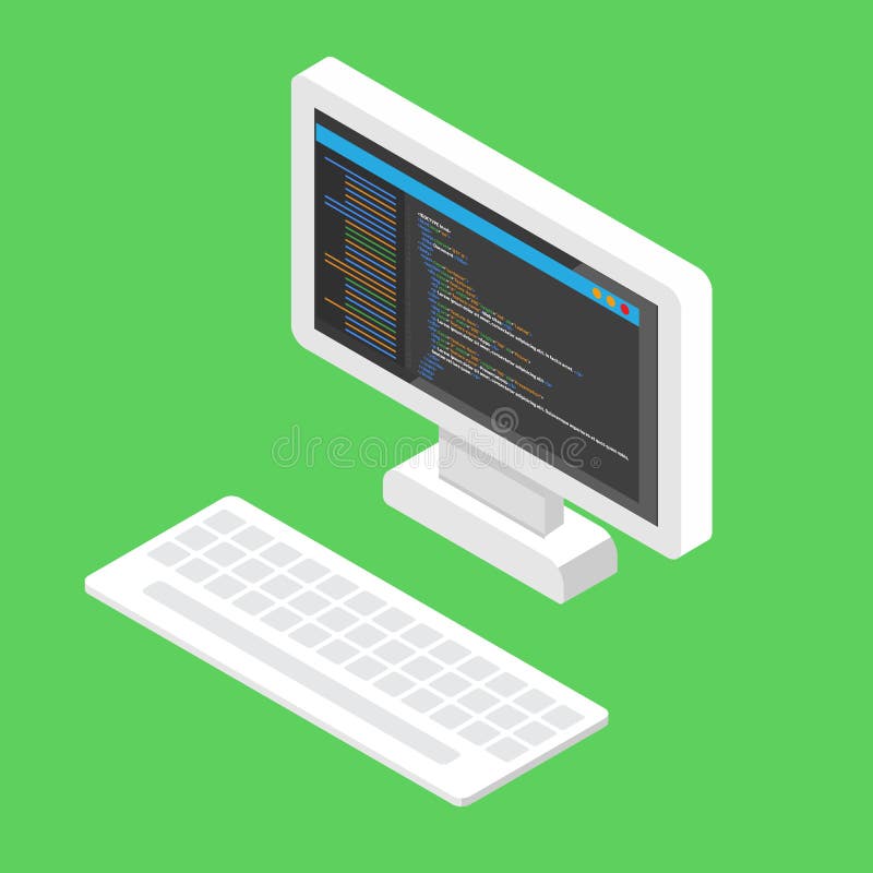 HTML Code Website. Laptop Coding, Programming Concept Stock Vector ... HTML Code Website. Laptop Coding, Programming Concept Stock Vector ...