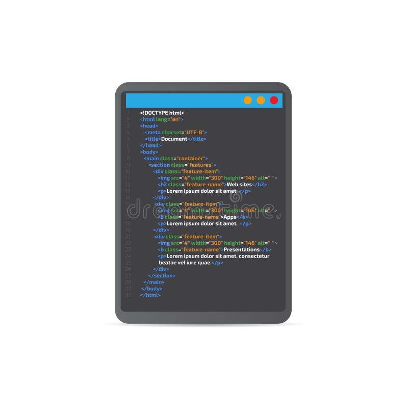HTML Code Website. Laptop, Desktop Coding, Programming Concept Stock ... HTML Code Website. Laptop, Desktop Coding, Programming Concept Stock ...