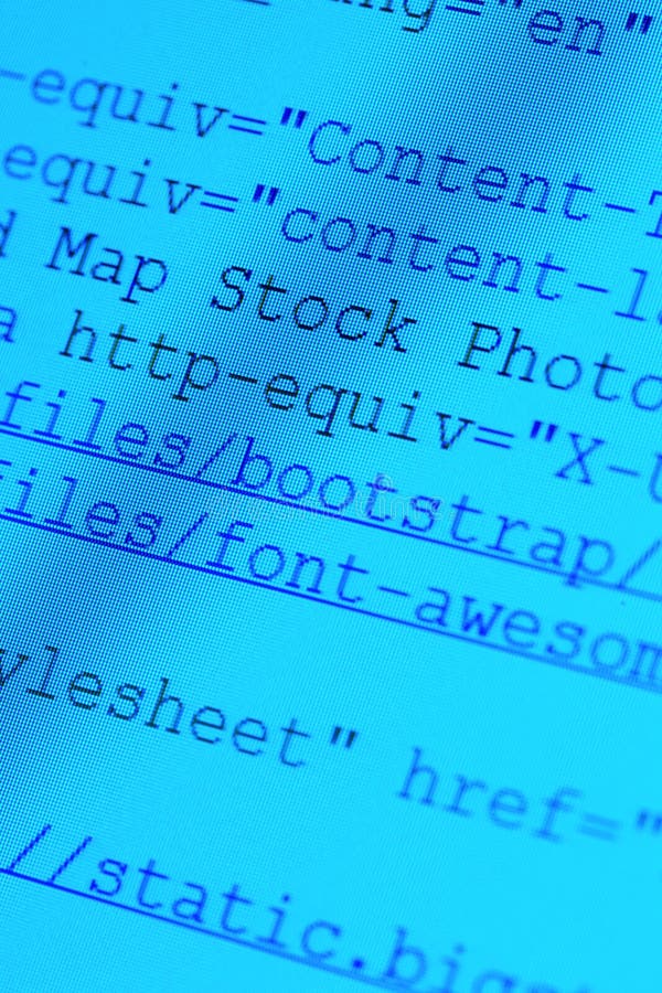 HTML codes stock photo. Image of page, programming, digital - 37267044