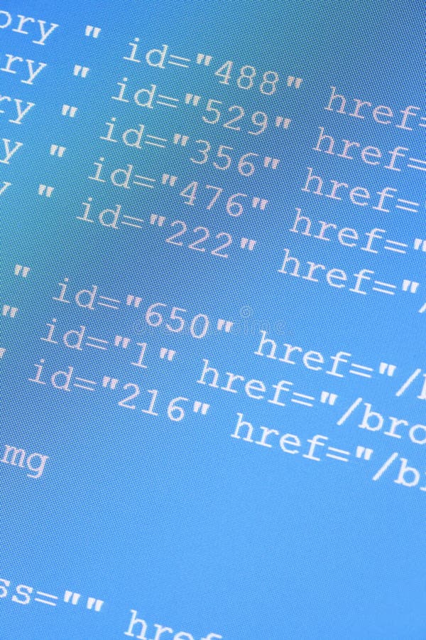 HTML codes stock photo. Image of coding, language, javascript - 42856064