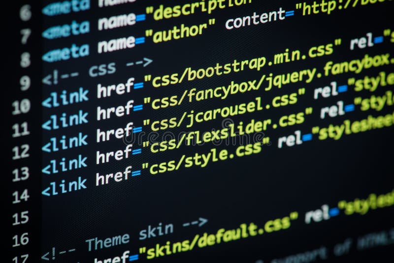HTML and CSS code stock photo. Image of blue, html5, browser - 76835658 HTML and CSS code stock photo. Image of blue, html5, browser - 76835658