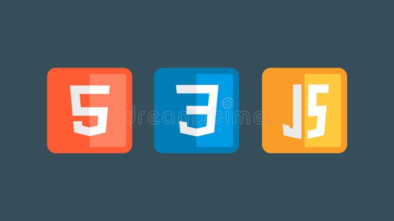 Css Html Js Logo Stock Illustrations 123 Css Html Js Logo Stock Illustrations Vectors