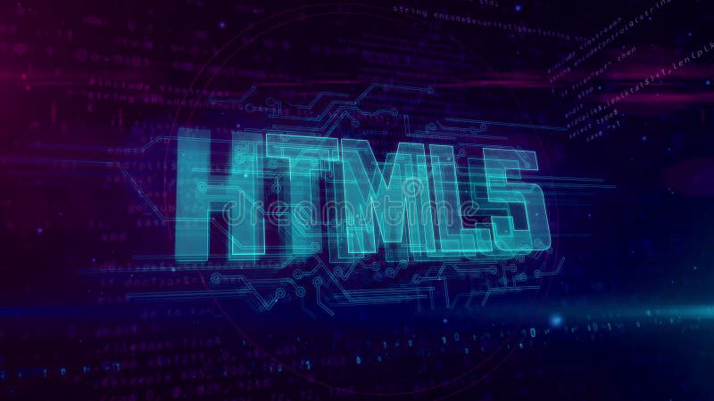 HTML5 hologram stock footage. Video of glitch, networking - 146923102