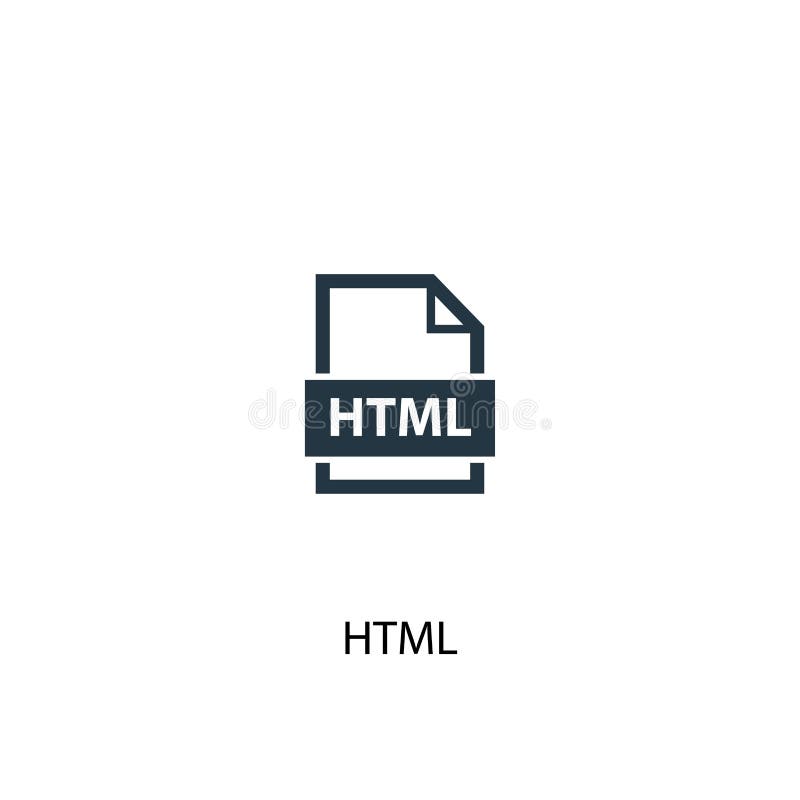 HTML Simple Website Code Vector. Colorful Tags in Developer View. White ...