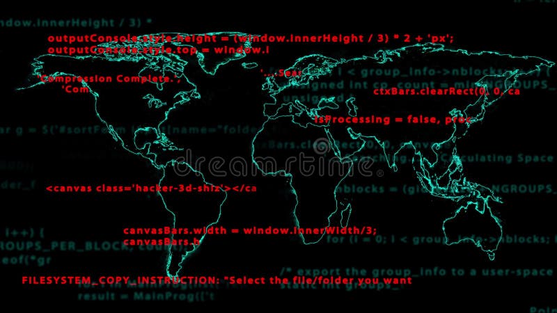 Qr code in the world stock video. Video of texture, reality - 224547313