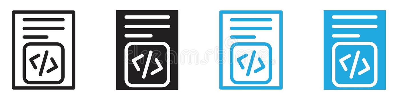 Script Icon Line Stock Illustrations 28 737 Script Icon Line Stock Illustrations Vectors