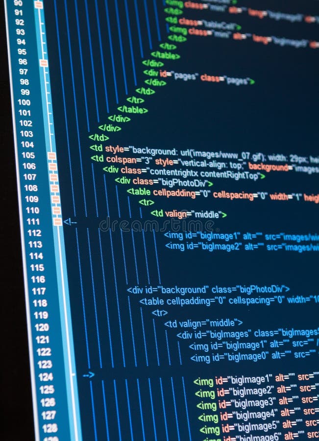 HTML code stock photo. Image of page, design, internet - 20580858 HTML code stock photo. Image of page, design, internet - 20580858