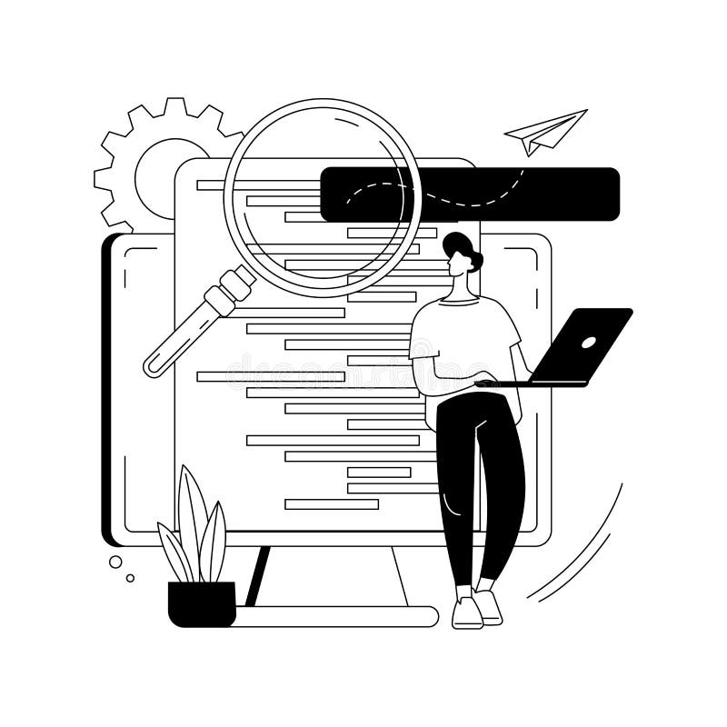 HTML5 Website Development Abstract Concept Vector Illustration. Stock ...