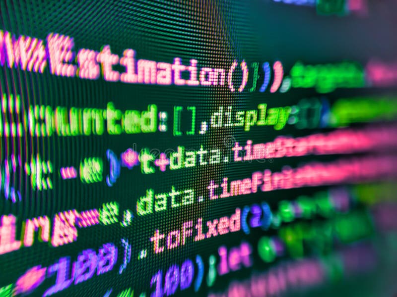 Html Website Structure Programming Source Code Photo It Business