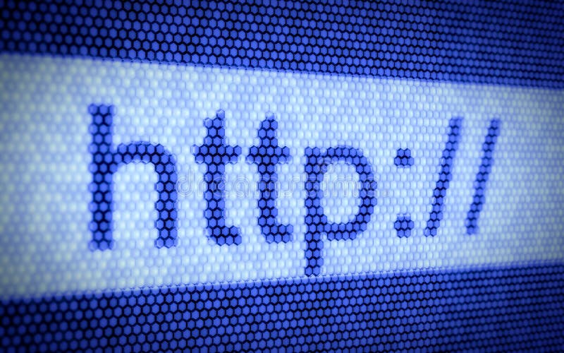 Http stock illustration. Illustration of pixel, hyperlink - 25680200