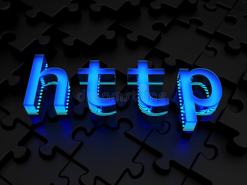 Protocolo De Transferencia De Hypertext Stock de ilustración ...