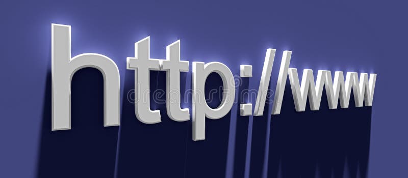 Http Www Internet Web Address in Search Bar of Browser Stock ...