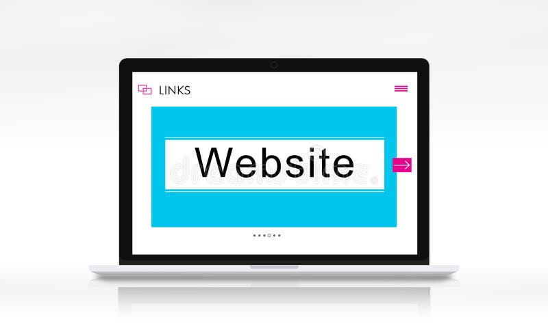 HTTP WWW Website Links Search Box Graphic Concept Stock Illustration ...