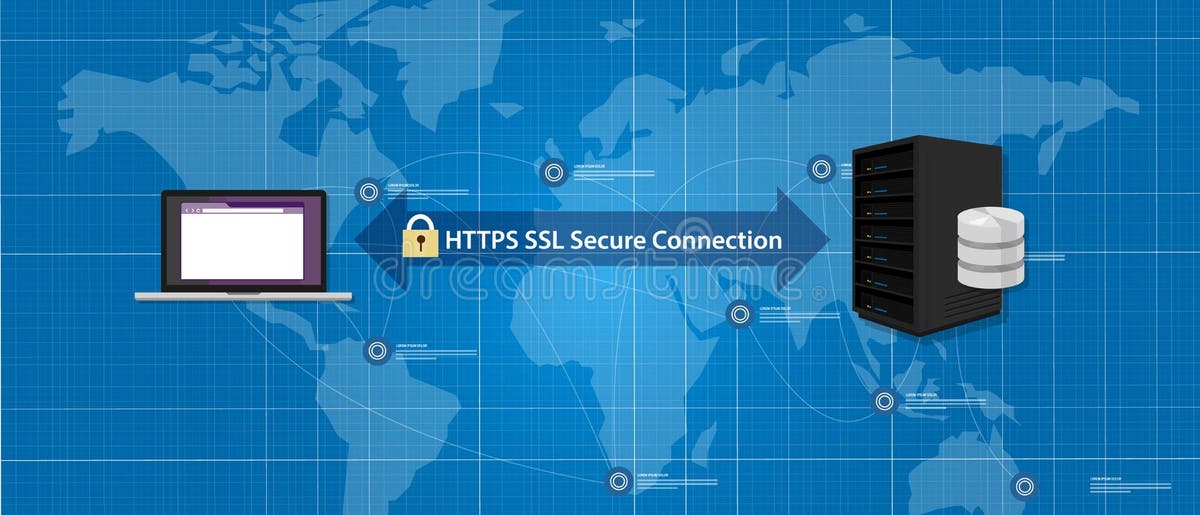 Ssl Security Certificate Stock Illustrations 1 895 Ssl Security
