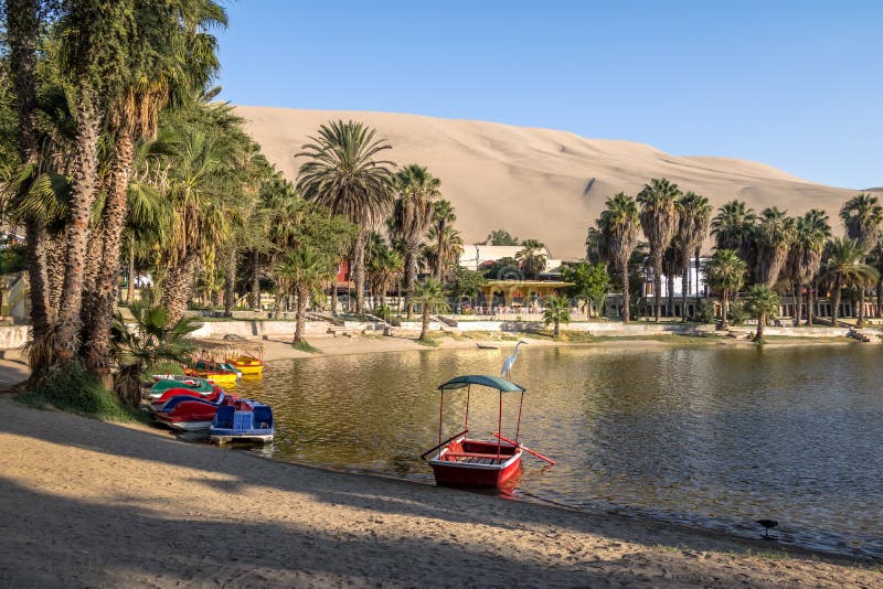 Huacachina Oasis - Ica, Peru Stock Photo - Image of south, nature: 95703744