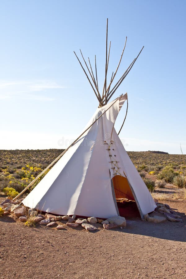 Hualapai tee pee stock photo. Image of wood, indian, hualapai - 21937564