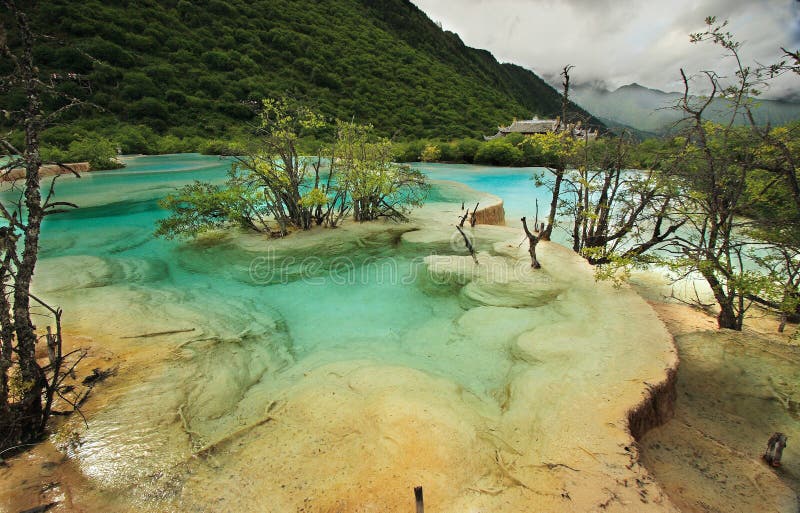 Huanglong Scenic Area stock photo. Image of jiuzhaigou - 2970684