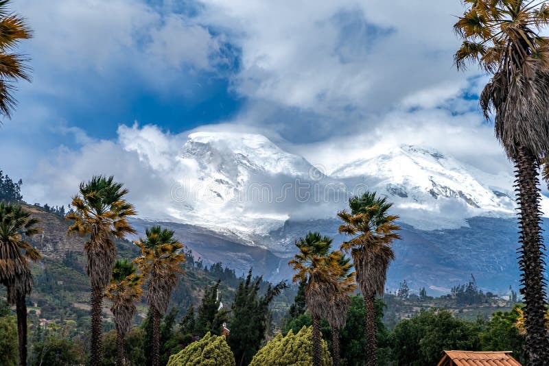 Huascaran National Park in Yungay, Peru Stock Image - Image of ...