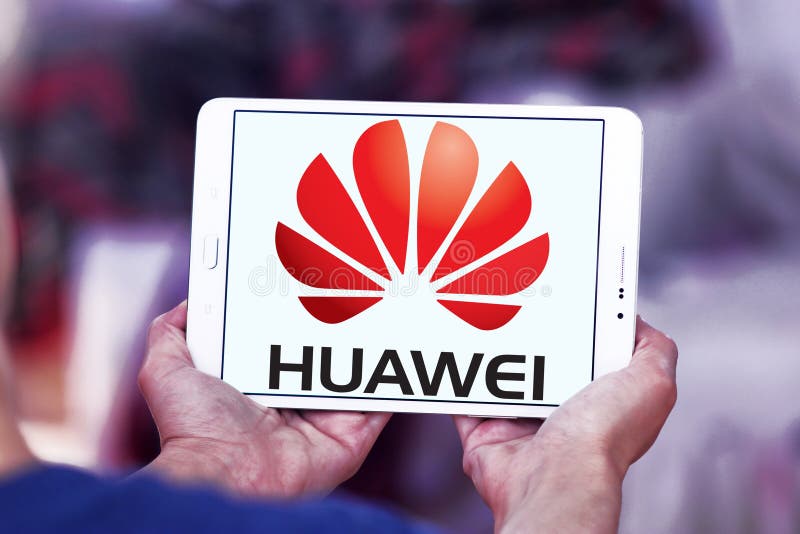 Huawei logo editorial image. Image of cellphone, sign - 94091550
