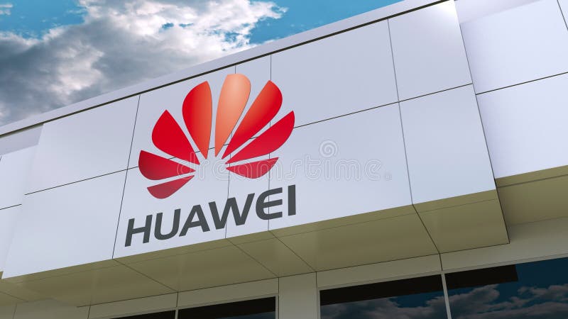 Huawei Logo editorial stock photo. Illustration of screen - 122264998